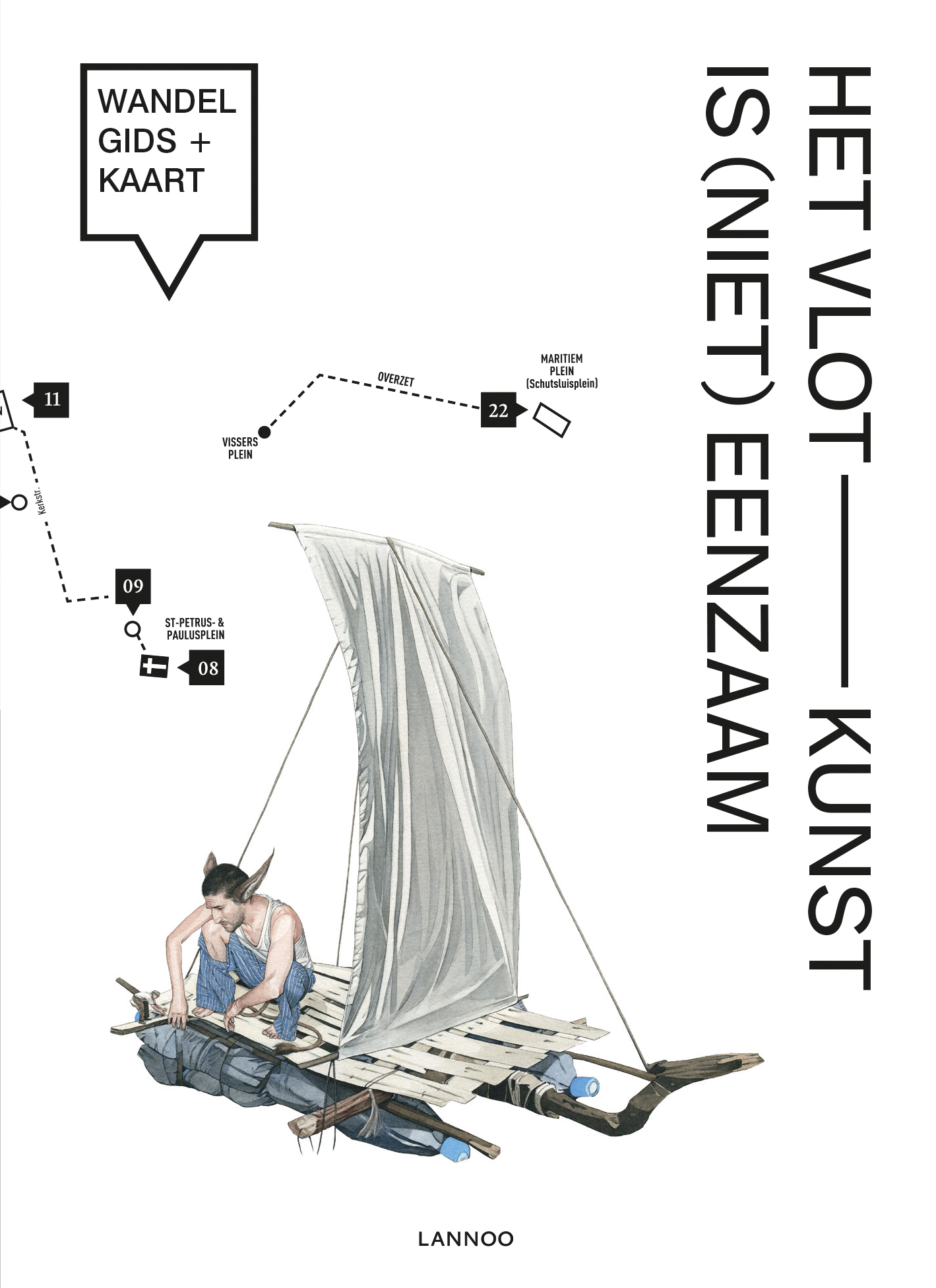 Het vlot - wandelgids | Lannoo Publishers